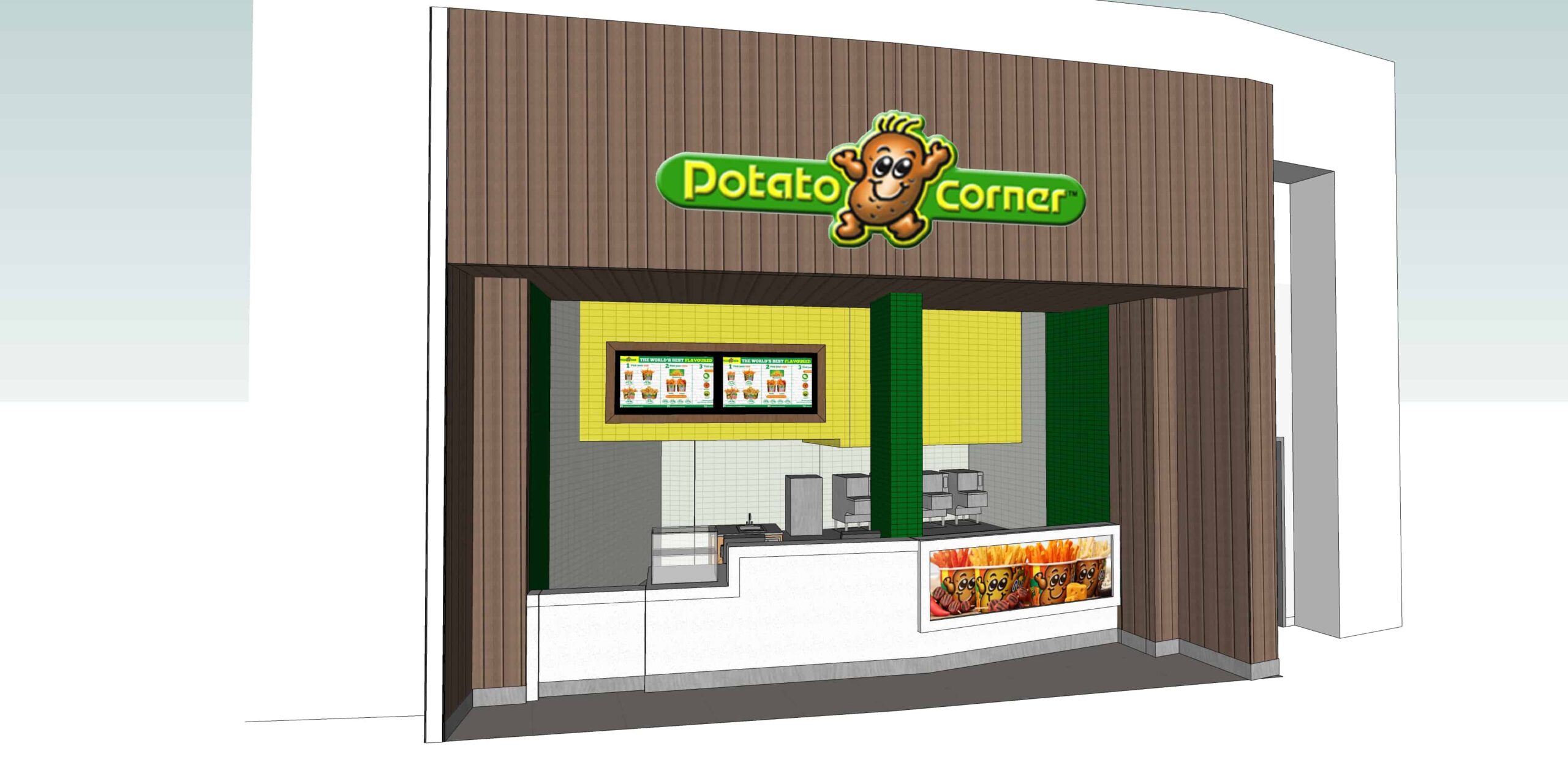 Potato Corner – Chinook Mall | TAMON Architecture Inc.