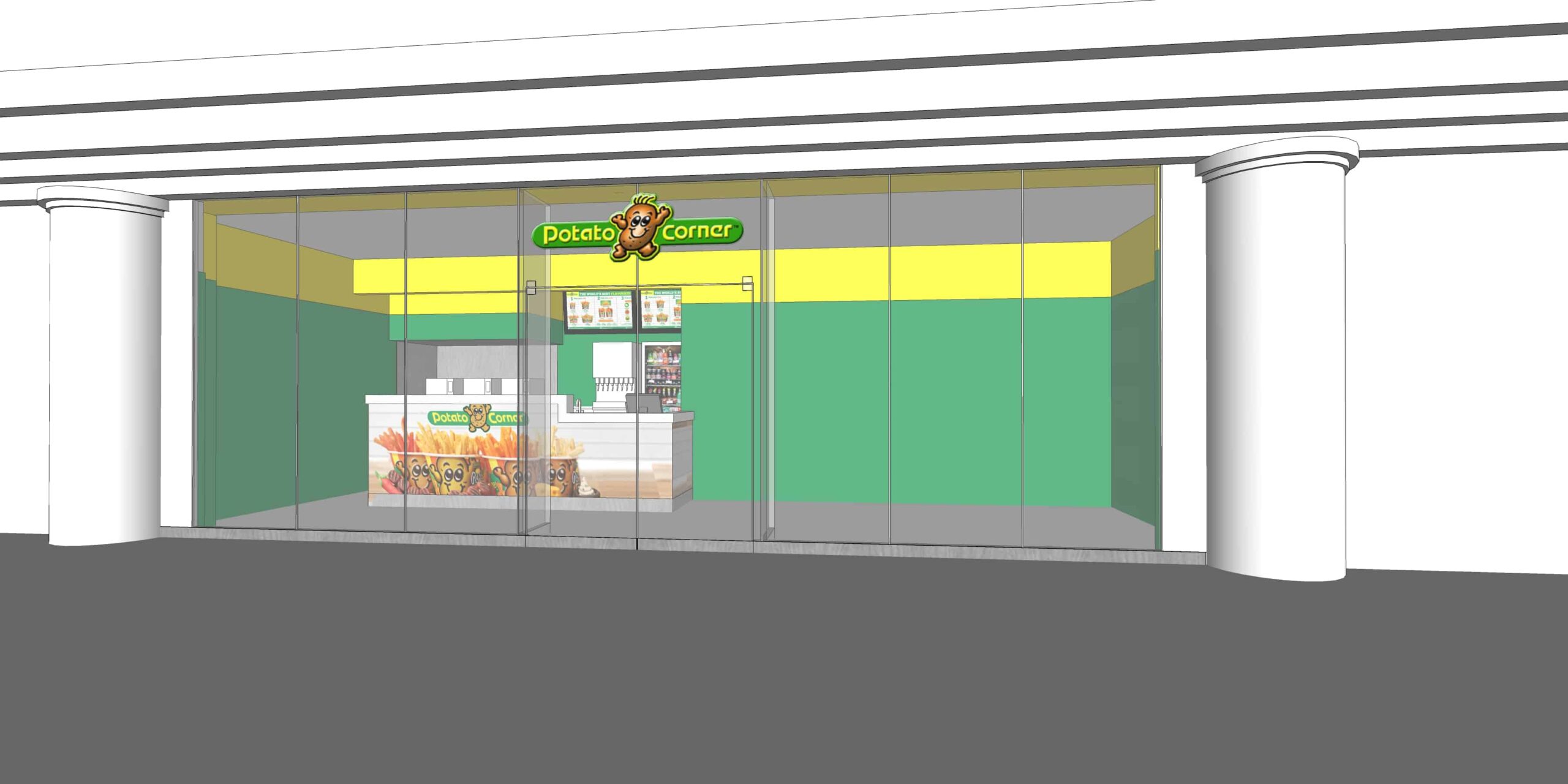Potato Corner – Southgate Mall | TAMON Architecture Inc.